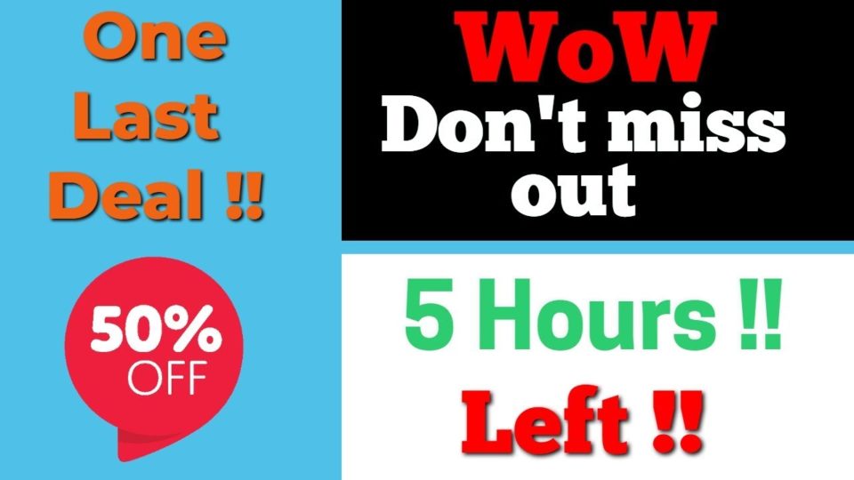 OMG - Only 5 hours left !! - DocSquiffy.com
