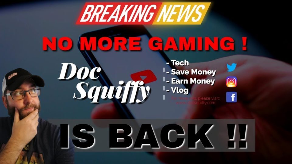 DOC SQUIFFY IS BACK ! *no more gaming* - DocSquiffy.com