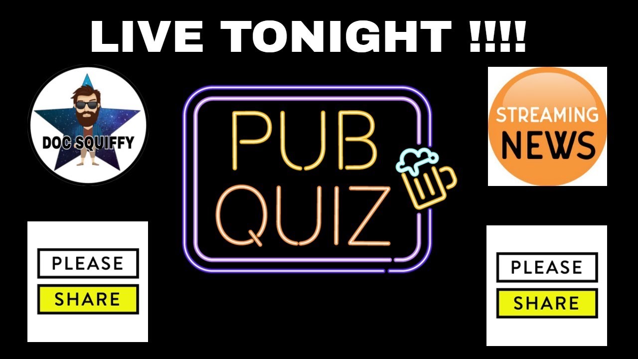 LIVE PUB QUIZ TONIGHT !!! - DocSquiffy.com