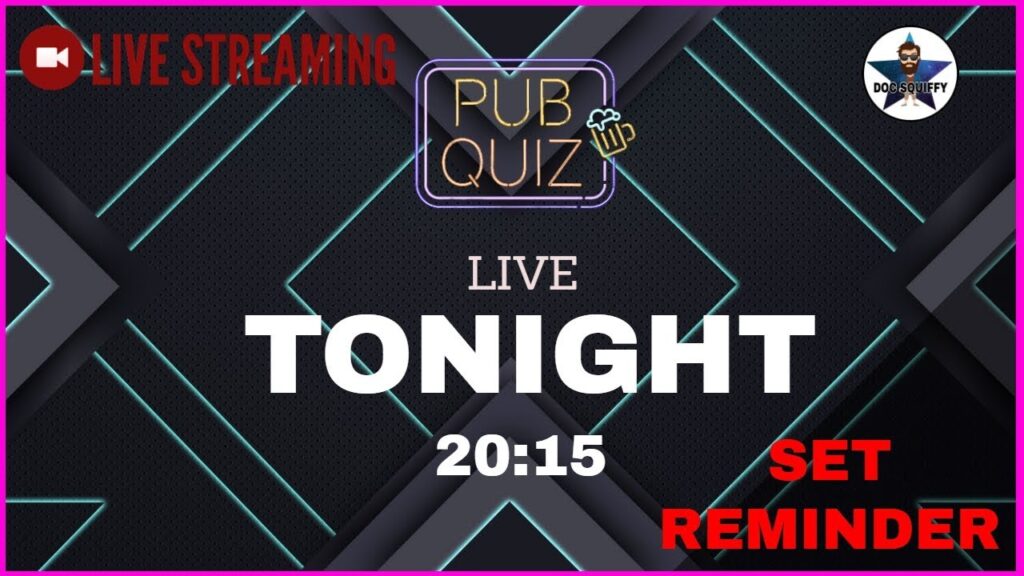 LIVE PUB QUIZ TONIGHT !!! (20:15) Every THURSDAY !! Special twist ...
