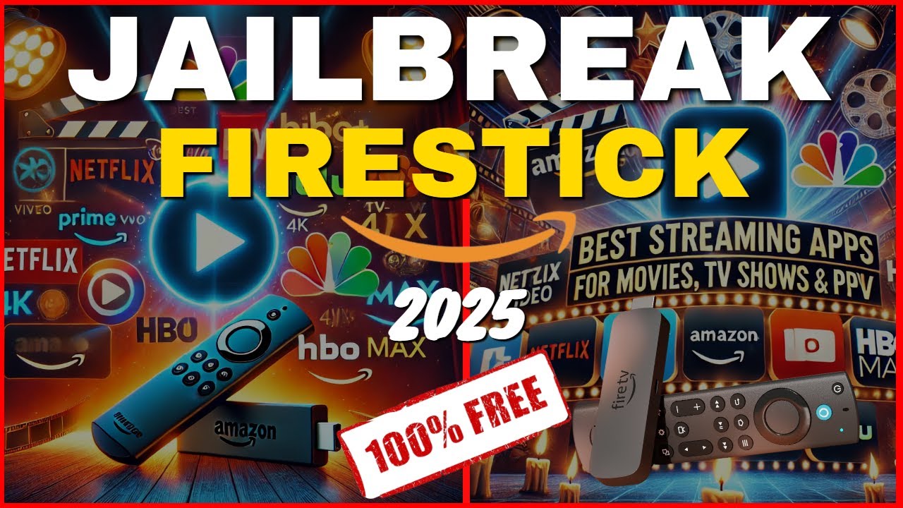 THE ULTIMATE FIRESTICK JAILBREAK for MOVIES, TV SHOWS & PPV in 2025 ...